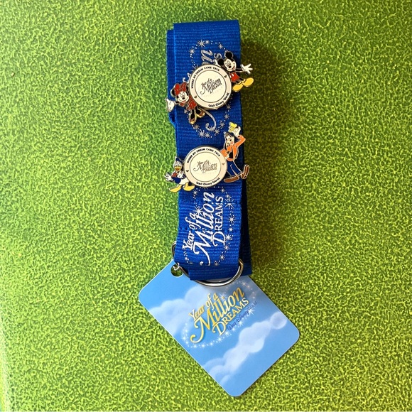Disney | Accessories | Disney World Lanyard Year Of A Million Dreams 2 ...